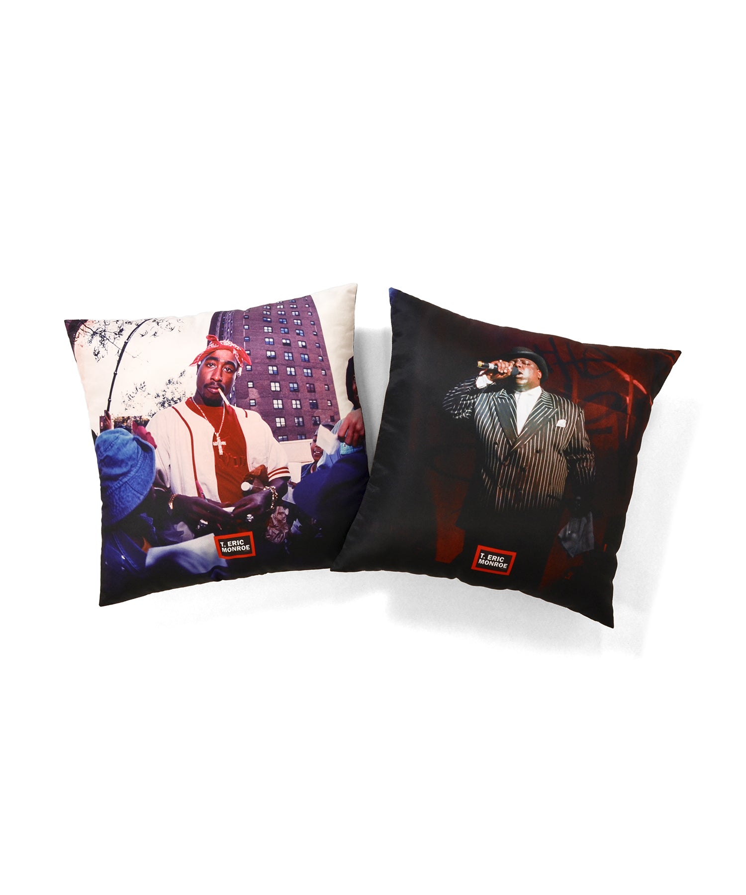 PRIVILEGE x T. Eric Monroe Biggie & 2Pac Pillows – HOMEGAME NEW YORK